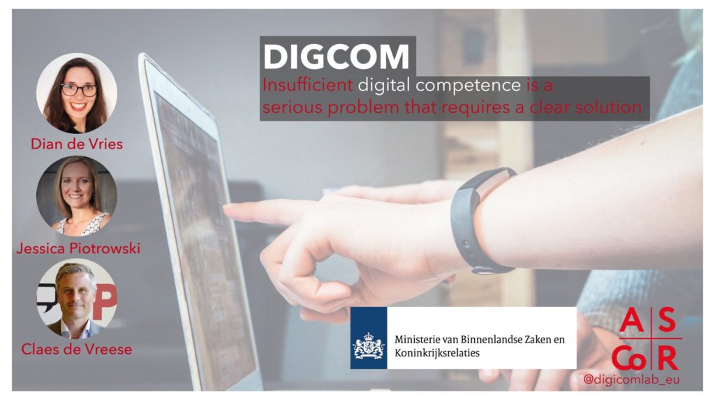 Project Digital Competence (DIGCOM) launched! - Jessica Taylor ...